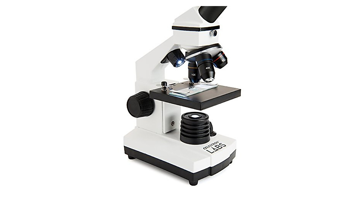 Celestron Labs Monocular Microscope – 40-800x Magnification