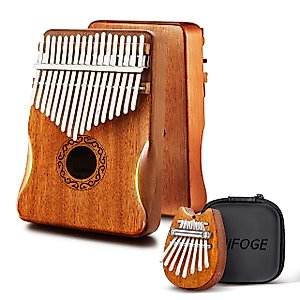 MIFOGE Mini Kalimba Thumb Piano 8Keys & MIFOGE Kalimba Thumb Piano 17 Keys