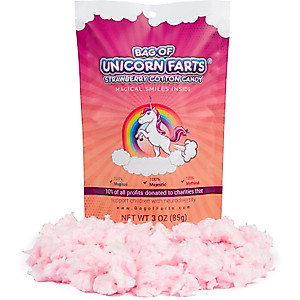 Bag of Unicorn Farts Strawberry Cotton Candy, 1 pack / 3 ounces