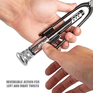 OEMTOOLS 22661 6 Inch Reversible Wire Twister Pliers with Steel Wire, Left and Right Twists, Aviation Pliers, Automotive Wire Tools, Pliers for Mechanics