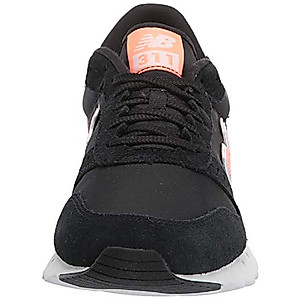 New Balance Women's 311 V2 Sneaker, Black/Paradise Pink, 7.5