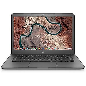 HP 4BS38UA Chromebook 14 IPS HD (1366x768) Intel Celeron N3350 4GB RAM, 32GB eMMC Hard Drive, Bluetooth, HDMI, Model 14-ca023nr