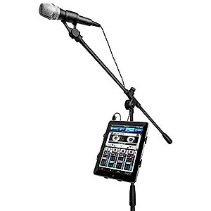 IK Multimedia iRig Mic Handheld Condenser Microphone for Mobile Devices, Metal Housing, 3.5mm Jack for iPhone, iPad, iPod Touch, and Android Devices Plus Headphone Output