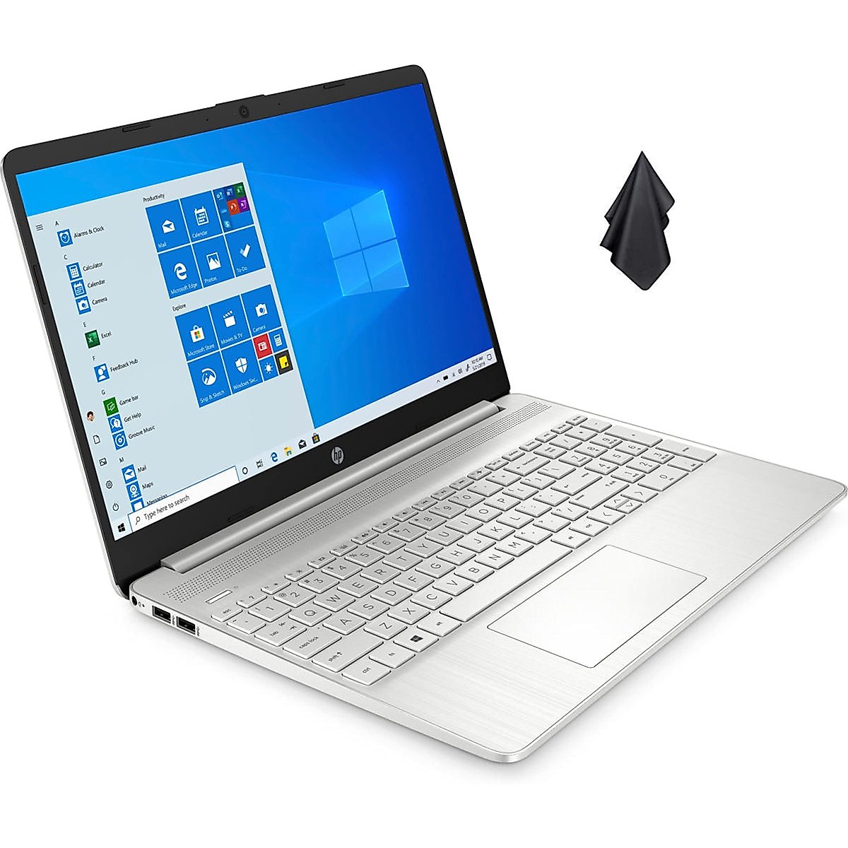 HP 2022 Pavilion Laptop, 15.6" FHD IPS Touchscreen Display, Intel 11th Gen 4-Core i5-1135G7 Processor, 12GB DDR4 RAM 256GB PCle SSD, Intel Iris Xe Graphics, Webcam, HDMI, Windows 11 Home, Silver