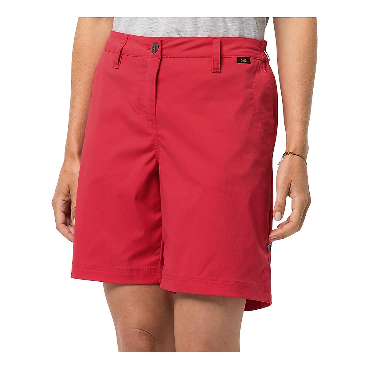 Jack Wolfskin Womens Desert Shorts W, Tulip Red, L Reg