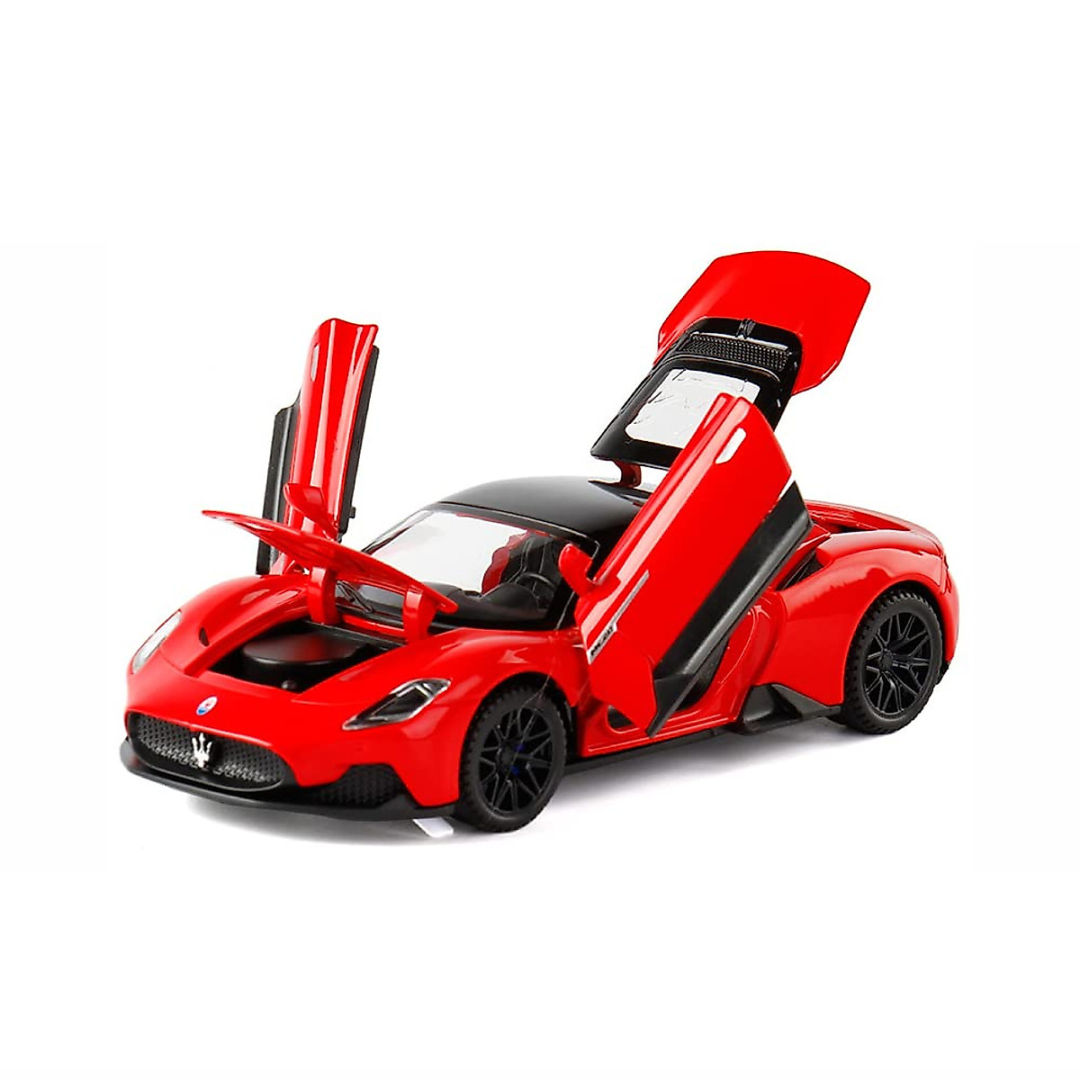 Toy Cars Model MC20 Alloy Collectible Pull Back Diecast Vehicles with Light&Sound (Red)