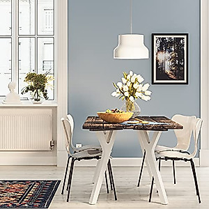 Lipper International Bamboo Wood Salad Bowls with Server Utensils, 7-Piece Set, Assorted Sizes