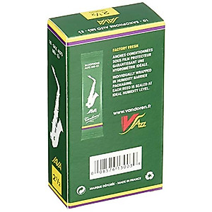 Vandoren SR2625 Alto Sax JAVA Reeds Strength 2.5; Box of 10