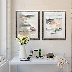 Renditions Gallery AZ-2PAb-TO-PF044-136374FN-136375FN Wall Art, 16x20, Beige Lily Padmpressions