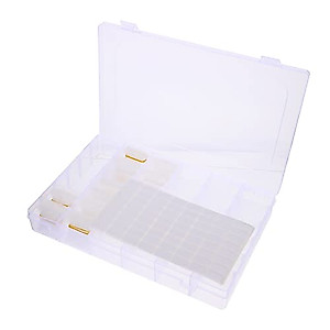 EXCEART 1 Set Box Embroidery Thread Finishing Hand Tool Embroidery Floss Plastic Stand Plastic Winding Board Bobbin Winder Embroidery Organizer Threads Winding Board Cross Stitch Holder