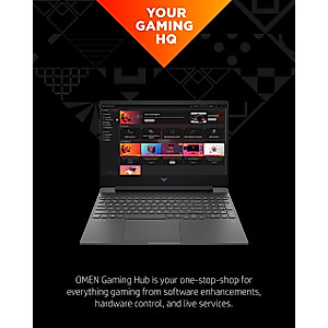 HP Victus 15-fb0020nr 15.6 Gaming Notebook - Full HD - 1920 x 1080 - AMD Ryzen 5 5600H Hexa-core [6 Core] - 8 GB Total RAM - 512 GB SSD - Mica Silver (Renewed)
