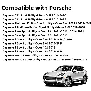 Magimaker Gas Cap Fuel Cap Fuel Tank Cap 95820124131 Compatible with Porsche Cayenne Base Sport & GTS & Turbo S & Platinum Edition 2011-2018 Select Models