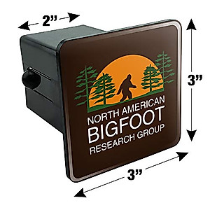 North American Bigfoot Research Group Tow Trailer Hitch Cover Plug Insert 2"