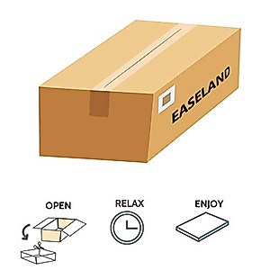 EASELAND RV Short Queen Mattress Topper Pillow Top Mattress Cover Quilted Fitted Mattress Protector Cotton Top 8-21" Deep Pocket Extra Thick Mattress Pad (60x75 Inches, White)