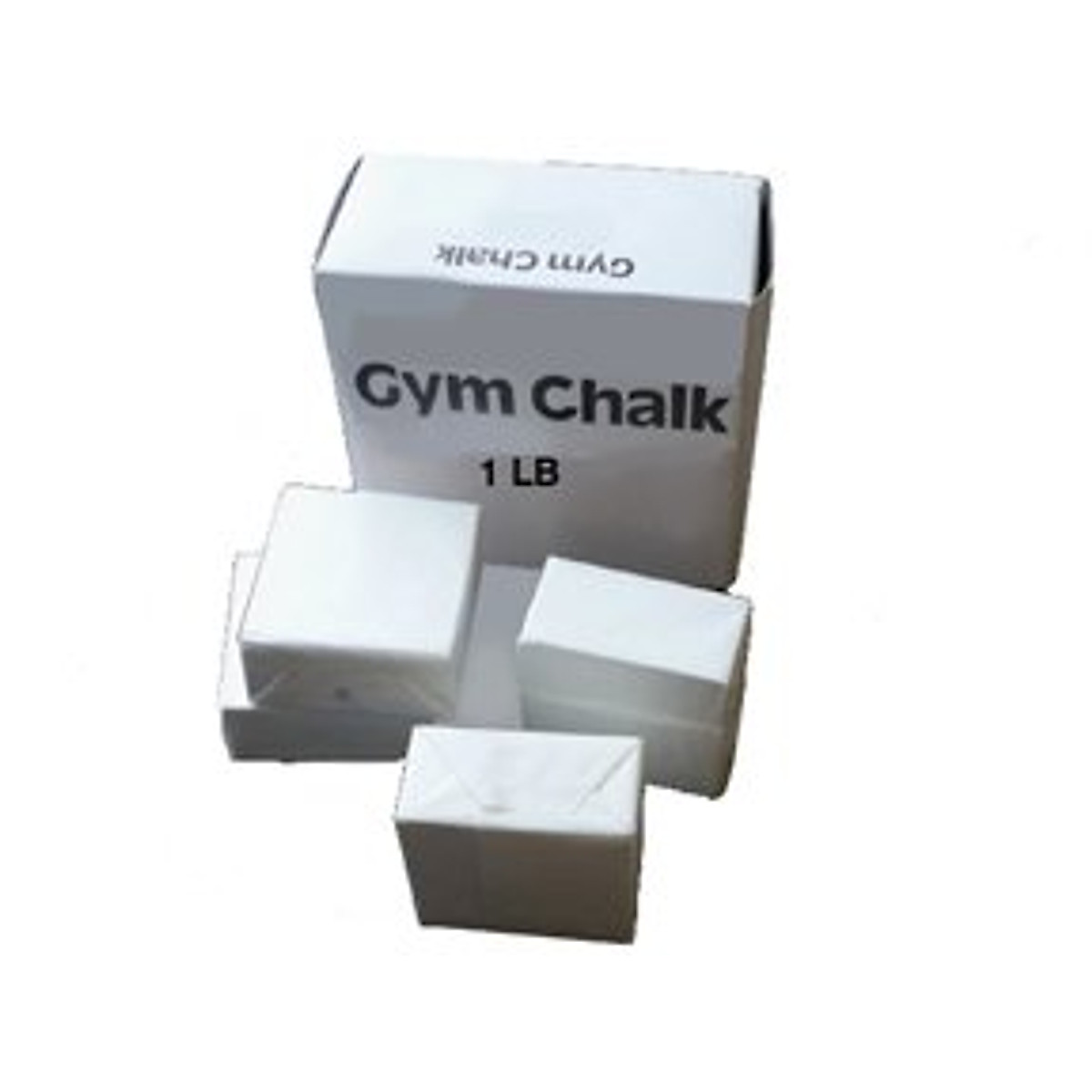 Apollo Athletics Gym Chalk, Magnesium Carbonate for Gymnastics, Weightlifting, Rock Climbing White - 1Lb, Consists of (8) 2 oz Blocks