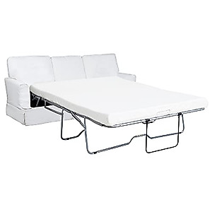 Sunset Trading Ariana Sleeper Sofa, White