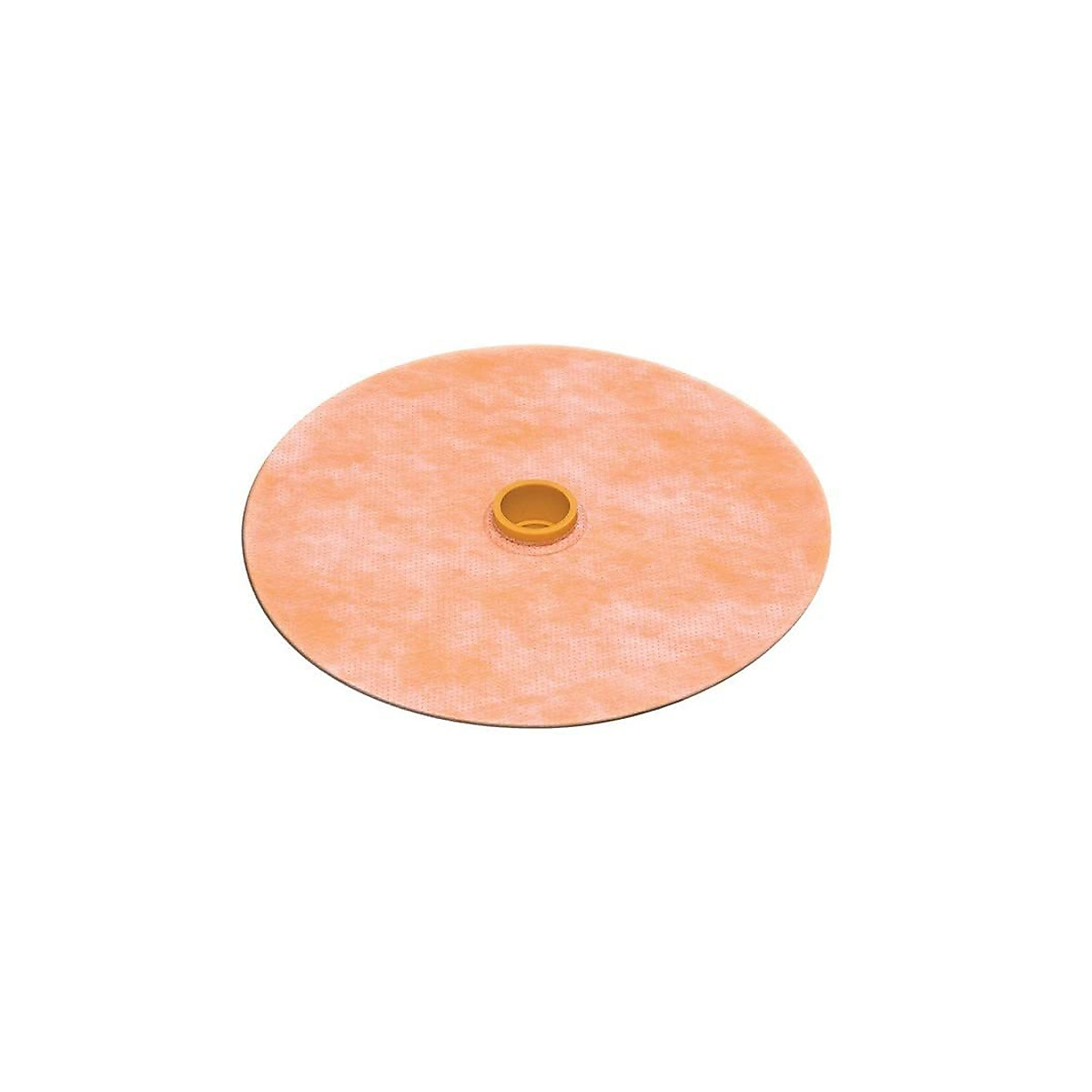 Schluter Systems Kerdi Shower Drain Cover Kit with Vertical PVC 2 Inch Flange, 4 Inch Drain Grate Curve Design with Matte Black Finish, and with Corners and Seals for PVC Plastic Pipe