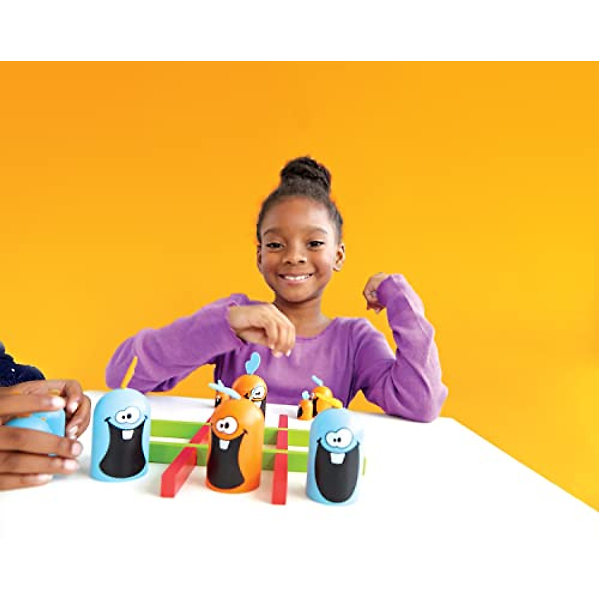 Gobblet Gobblers Fun Strategy Board Game - Award Winning Kids and Family Friendly Educational Board Game by Blue Orange Games- 2 Players for Ages 5+ (105)