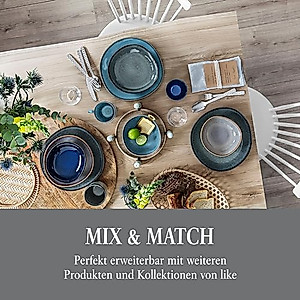 Villeroy & Boch Lave Bleu Bowl, 6.5x2 in, Blue