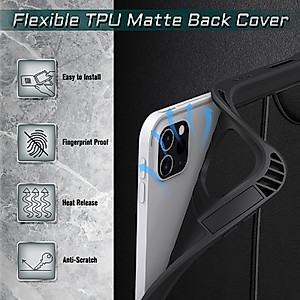 Fintie Magnetic Stand Case for iPad Pro 11-inch (4th / 3rd Generation) 2022/2021 - Multiple Angles Shockproof Soft TPU Cover w/Pencil Holder, Also Fit iPad Pro 11" 2nd /1st Gen, Black