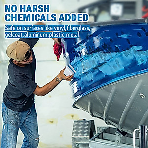 i COVER Boat Scuff Erasers - Magic Boat Sponge for Cleaning Mark Dirt Long-Lasting Marine Boat Cleaner Accessories, 3 Pack