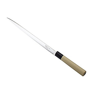Mercer Culinary Asian Collection Left Handed Yanagi Sashimi Knife with NSF Handle, 10-Inch
