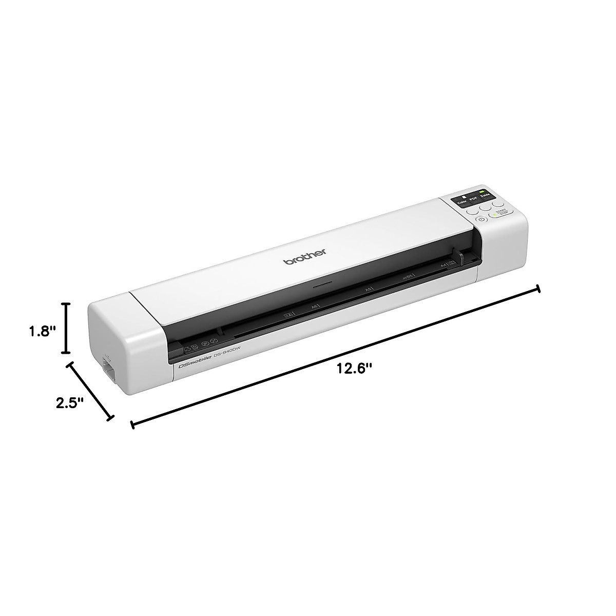 Brother DS-940DW Duplex and Wireless Compact Mobile Document Scanner