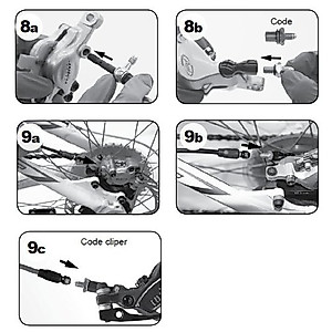 Jagwire Mountain Pro Quick-Fit Adapters Avid Elixir 0-Degree