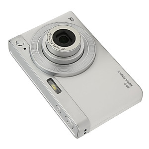 Compact Small Camera, 4K Video Output 50MP 16X Zoom Vlogging Camera for Ceremony (White)