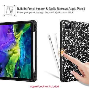 Fintie Keyboard Case for iPad Pro 11-inch (4th / 3rd Generation) 2022/2021 - Soft TPU Back Cover with Magnetically Detachable Bluetooth Keyboard, Also Fit iPad Pro 11" 2nd / 1st Gen, Composition
