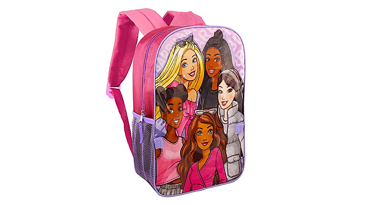 Barbie Backpack and Lunch Box Set for Kids – 6 Pieces | Durable & Fun