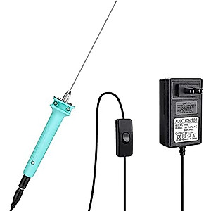 Foam Cutter, Jhua Hot Wire Knife Foam Cutter Electric Styrofoam Cutting Tool, 15W Foam Board Cutter with 4 inch Cutting Machine Pen for Styrofoam Foam Cutting, Arts, Crafts DIY