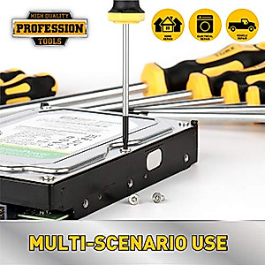 Amartisan 12-Piece Magnetic Torx Screwdrivers Set, Magnetic Torx Driver Star Screwdrivers Set T5 - T40 Best Choice