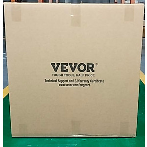 VEVOR Electric Cow Milking Machine, 6.6 Gal / 25 L 304 Stainless Steel Bucket, Automatic Pulsation Vacuum Milker, Portable Milker with Food-Grade Silicone Cups and Tubes, Adjustable Pressure
