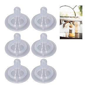 Baby Pacifier,Silicone Newborn Pacifier, Infant Pacifier,Infant Silicone Nipples Baby Bottle Replacement Feeding Nipples for 0 to 6 Months Old Baby (10pcs), Newborn Pacifiers Baby Pacifier Infant