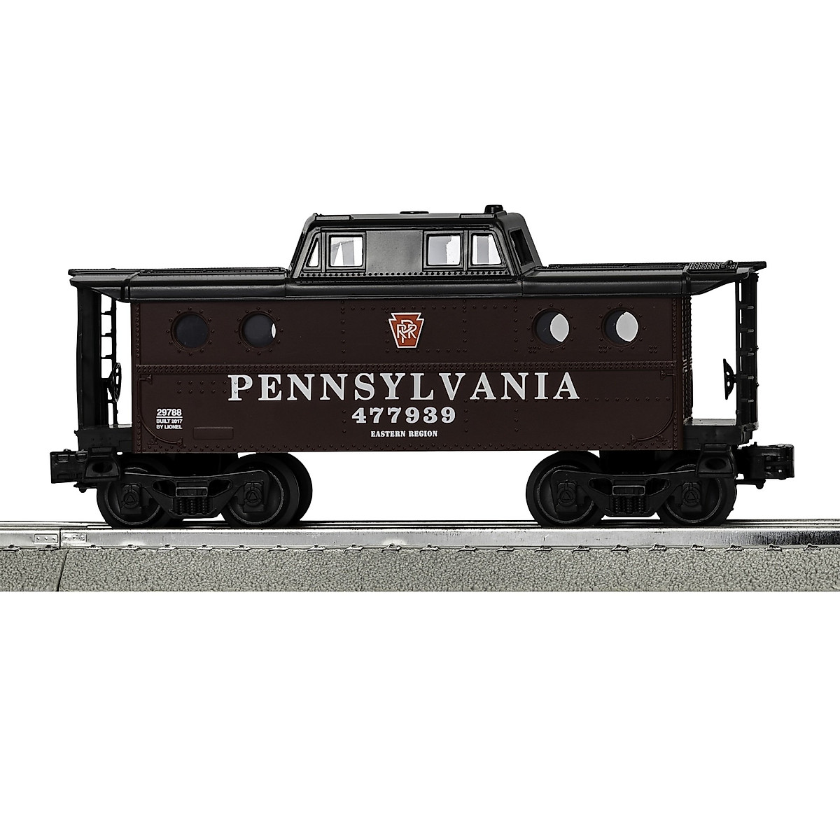 Lionel Pennsylvania Flyer LionChief 0-8-0 Freight Set with Bluetooth Capability, Electric O Gauge Model Train Set with Remote