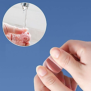 Cartoon Silicone Cooking Pot Lid Clips Pot Holder Kitchen Cooking Prevent Overflow Tool Kitchen Accessories(6pc-chicken)