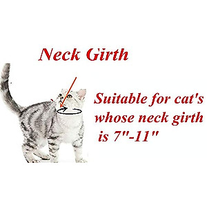 BoomBone 2 Pack Valentines Day Cat Collar Breakaway,Safety Adjustable Collars with Bell for Kitten