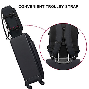 Rangeland Travel Backpack 21L Minimalist Casual Small Carry-on Daypack 15-inch Laptop Notebook, Overnight Weekender Dark Yellow Mustard