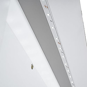 Bellemave Twin Floor Bed for Kids,Twin Size House Bed Frame with Roof, Window and Led Light Design,Wood Twin Montessori Floor Bed for Girls Boys, White