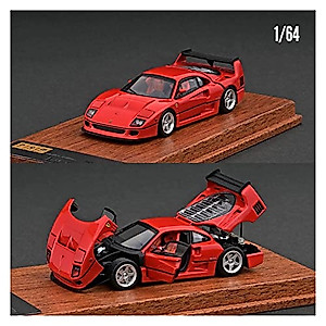 Classic Static Scale Models 1 64 for Ferrari F40 LM Red Full Open Alloy Car Model Ornaments Adult Gift Collection Display Adult Gift Non RC Toys