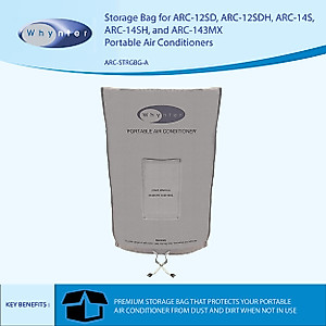 Whynter ARC-STRGBG-A Storage Bag Portable Air Conditioner Models ARC-12SD, ARC-12SDH, ARC-14S, ARC-14SH, ARC-143MX and ARC-141BG