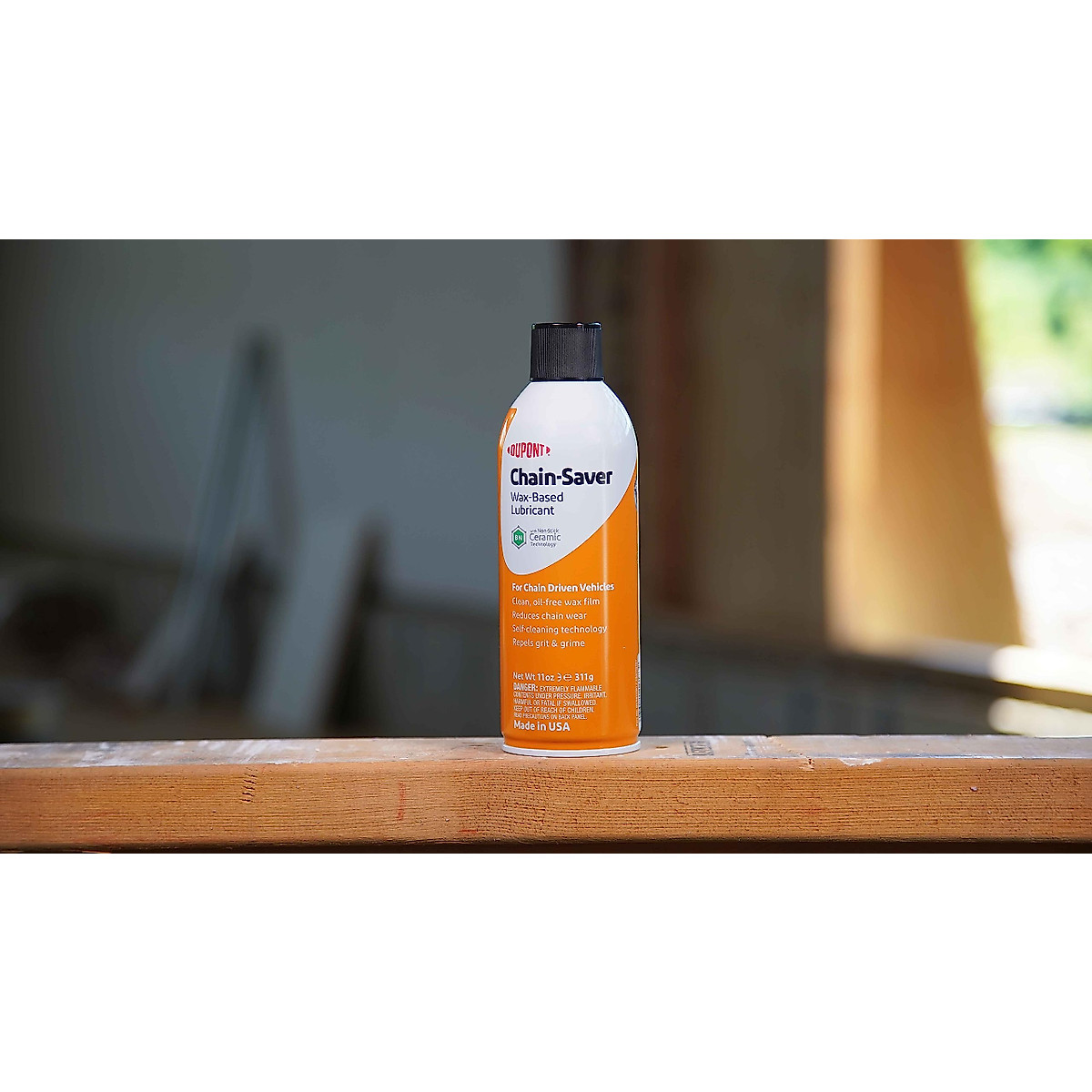 DuPont Chain-Saver Dry Self-Cleaning Lubricant Aerosol, 14 oz