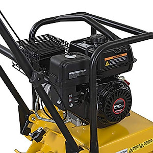 Stark USA 6.5HP Plate Compactor 21 x 21 inch Plate Gas-Powered 196cc Vibratory Plate Construction Concrete Tamper Machine Power Paver