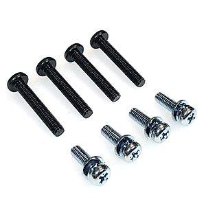 ReplacementScrews Replacement Screws Compatible with Sharp Base Stand Screw Set CX-BZA193WJ02