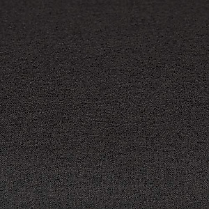 Flash Furniture Elijah Contemporary Black Fabric Adjustable Height Barstool with Chrome Base