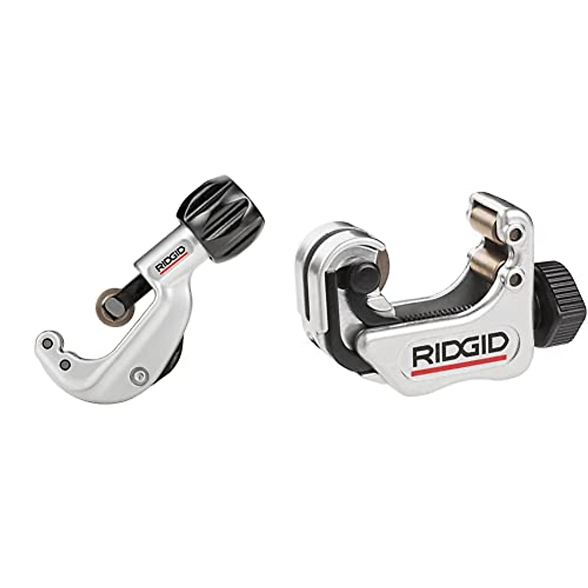 RIDGID 31622 Model 150 Constant Swing Tubing Cutter, 1/8-inch to 1-1/8-inch Tube Cutter & 32985 Model 104 Close Quarters Tubing Cutter, 3/16-inch to 15/16-inch Tube Cutter