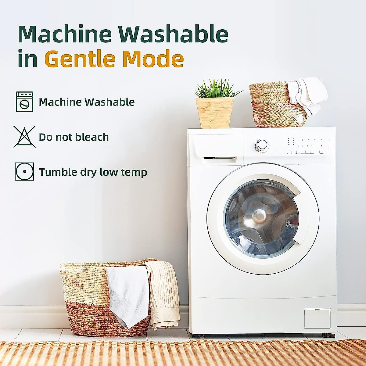 HARNY Bamboo Pillow Top King Size Mattress Topper - Thick Breathable Bed Pad for Back Pain - Soft Plush Feather Down Fill 8-21 Inch Deep Pocket(Viscose Made from Bamboo)