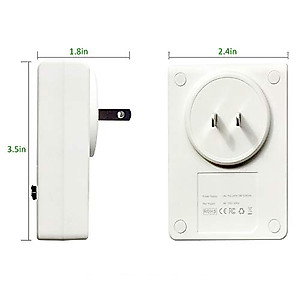 Joepoe Ionizer Air Purifier/ Plug In Air Purifier with Ion Technology Output Up to 32 Million Anions Per Second,Filterless Ion Air Purifier Plug In Home/Office Cleanse: Odors,Smell and More(3Pack)