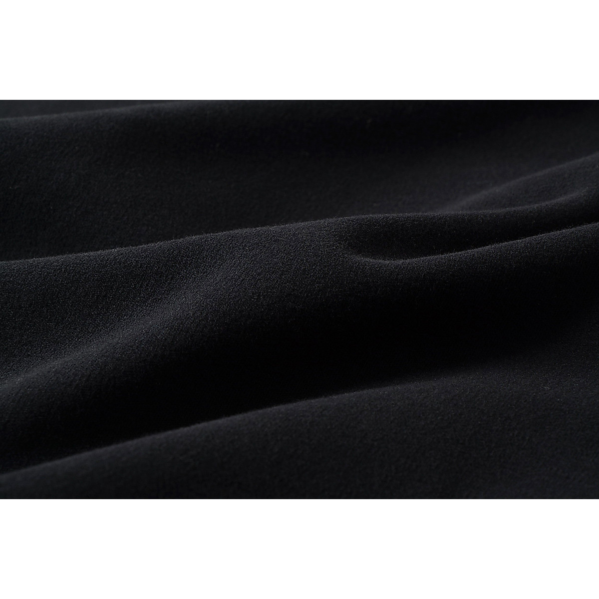 HieasyFit Women's Cotton Basic Thermal Turtleneck Pullover Top Black L